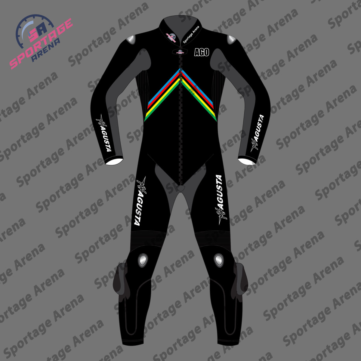 MV Agusta MotoGP design 2025 Motorbike Leather Racing Suit - Sportage Arena